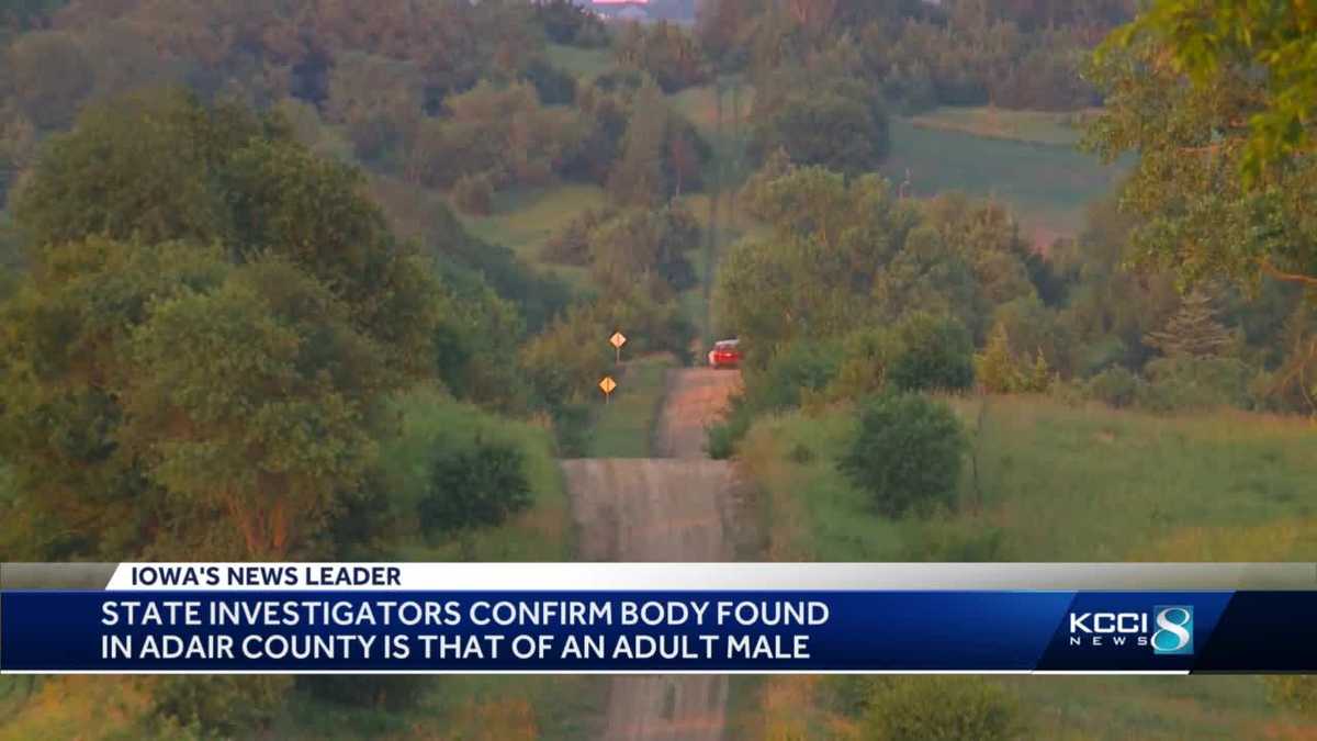 Iowa DCI: Autopsy confirms man's body found near rural Adair County road