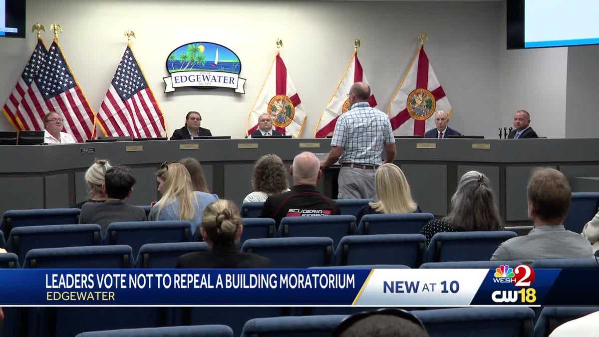 Edgewater to keep building moratorium as flooding concern remains