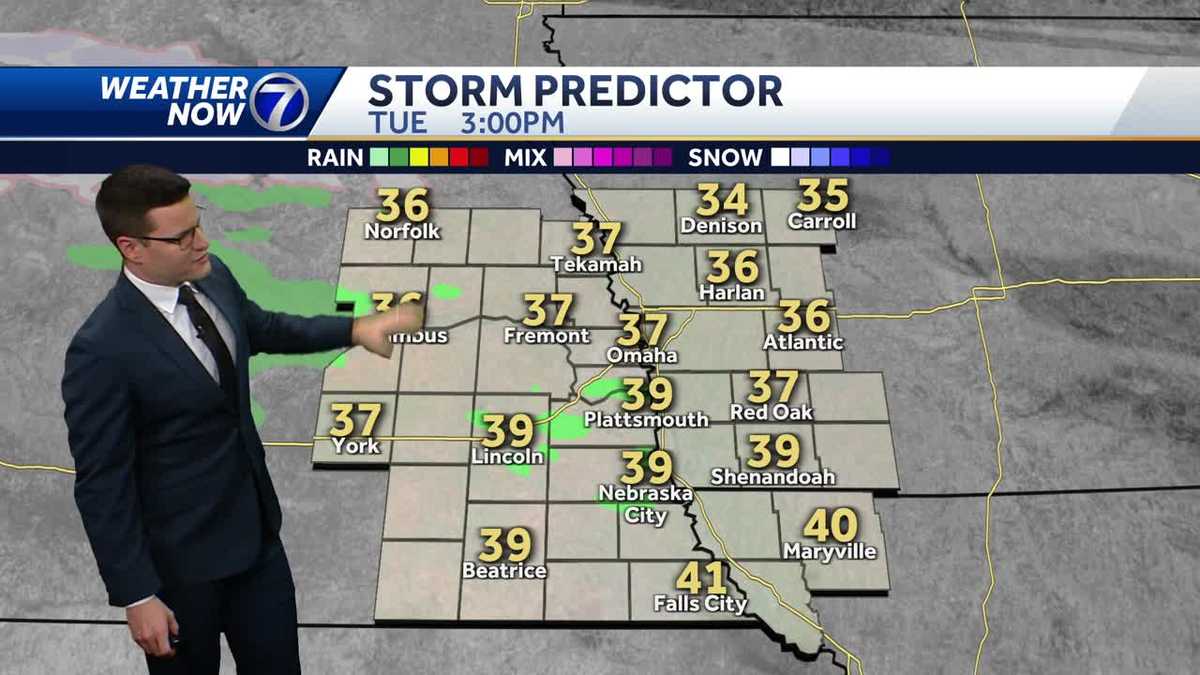 Omaha morning weather forecast for Tuesday, December 12