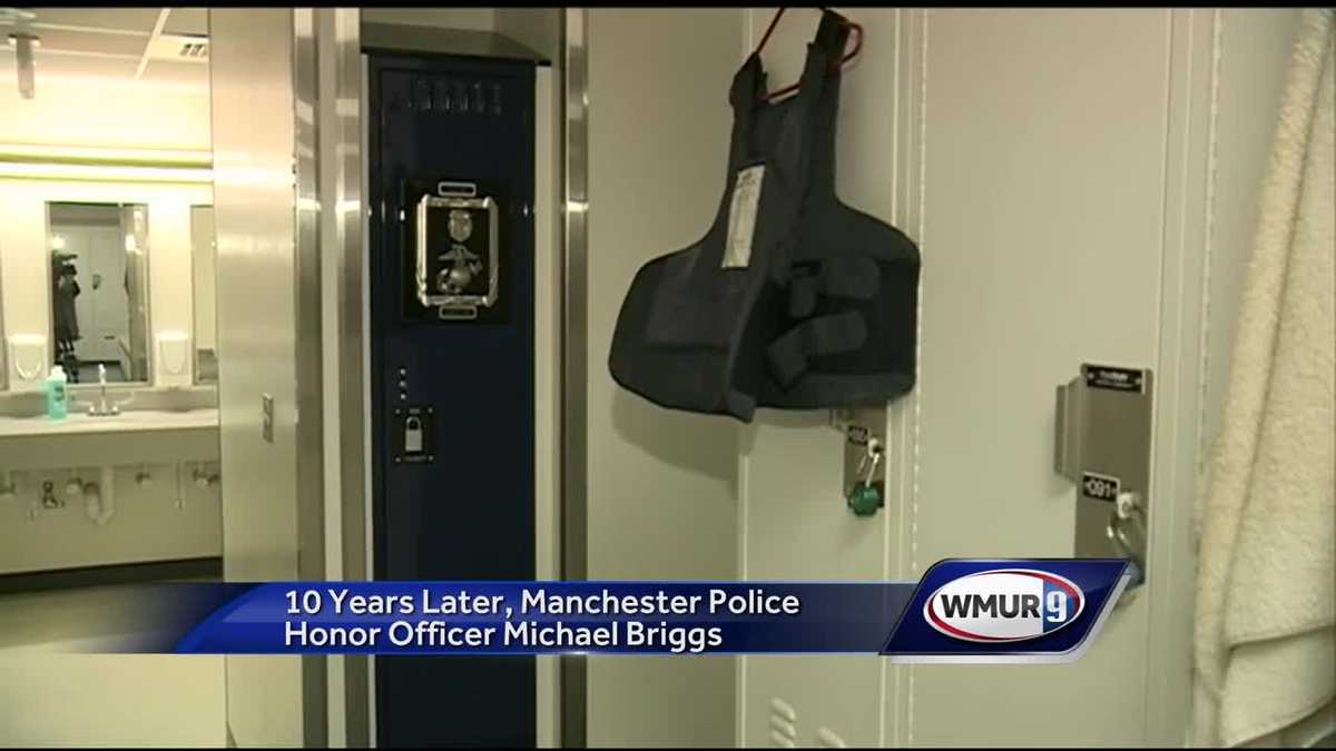 Manchester police honor Officer Michael Briggs on 10th anniversary of ...