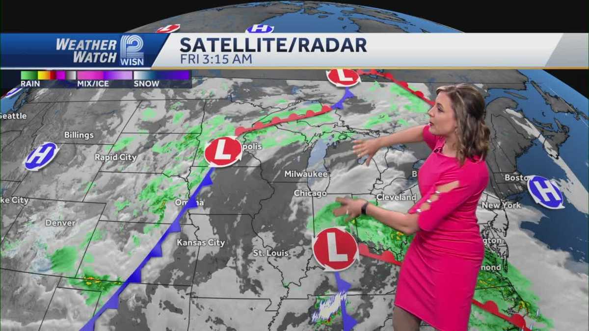 Weather: Active Weekend Weather Pattern