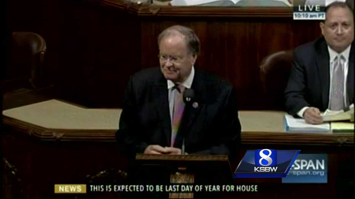 Rep. Sam Farr says farewell to Congress
