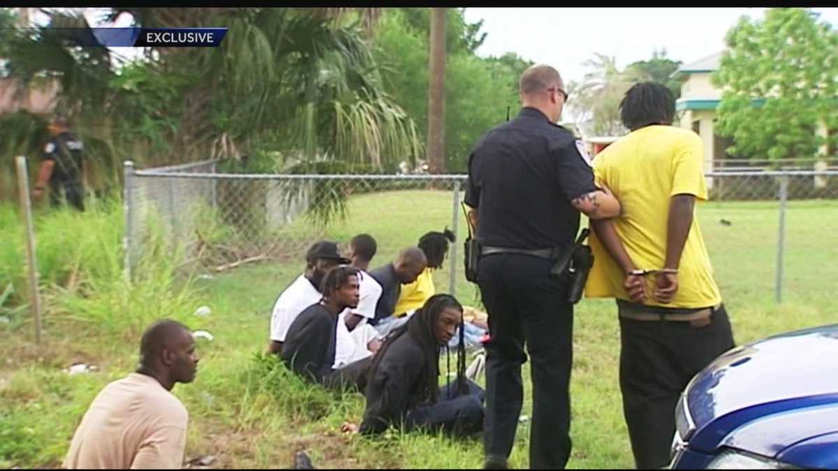 Exclusive video: Police raid home in Fort Pierce