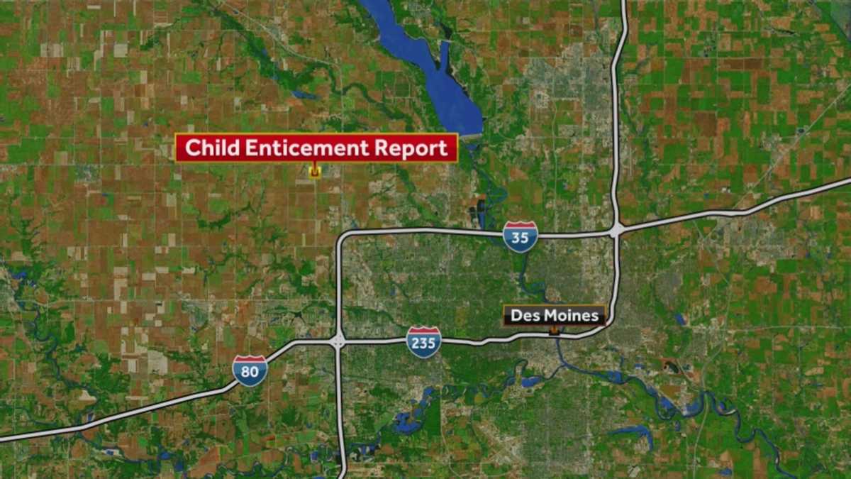 8th grade girl reports possible child enticement case