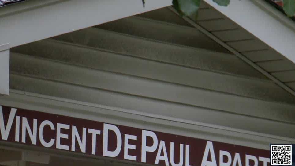 Fire at St. Vincent de Paul Apartments displaces dozens of families