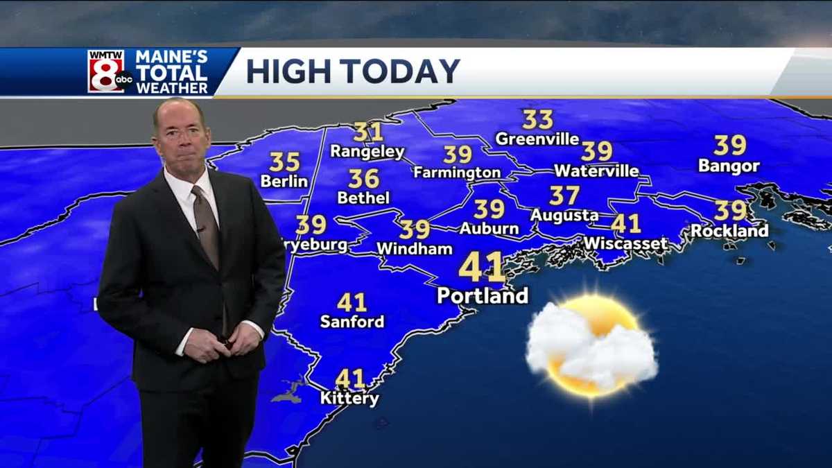 March sunshine and milder today
