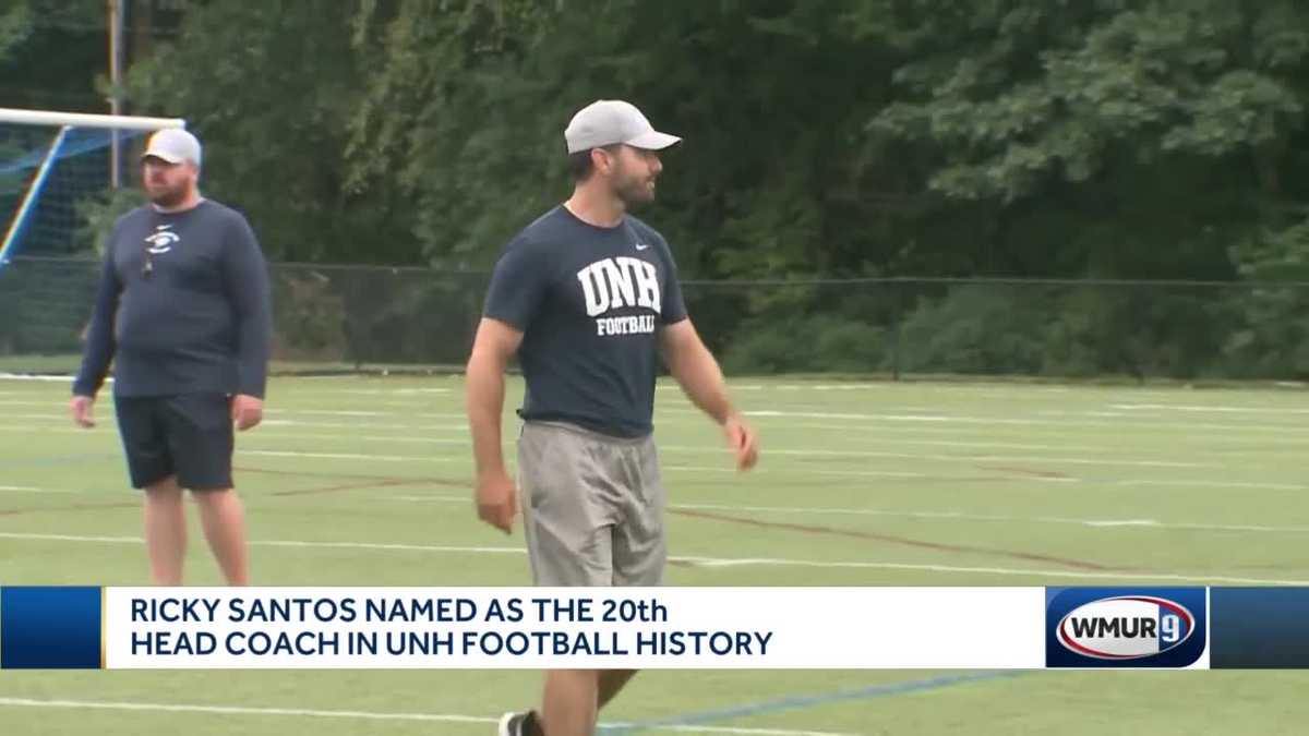 Ricky Santos named coach of University of New Hampshire football