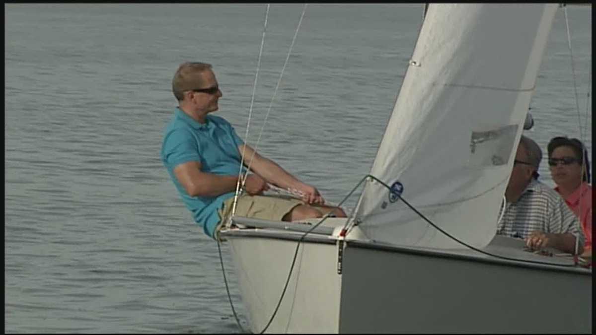 News 8's Mike Hostetler sails the Susquehanna