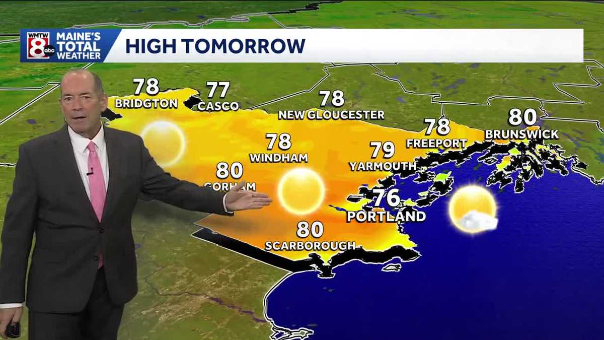 Another nice day expected tomorrow