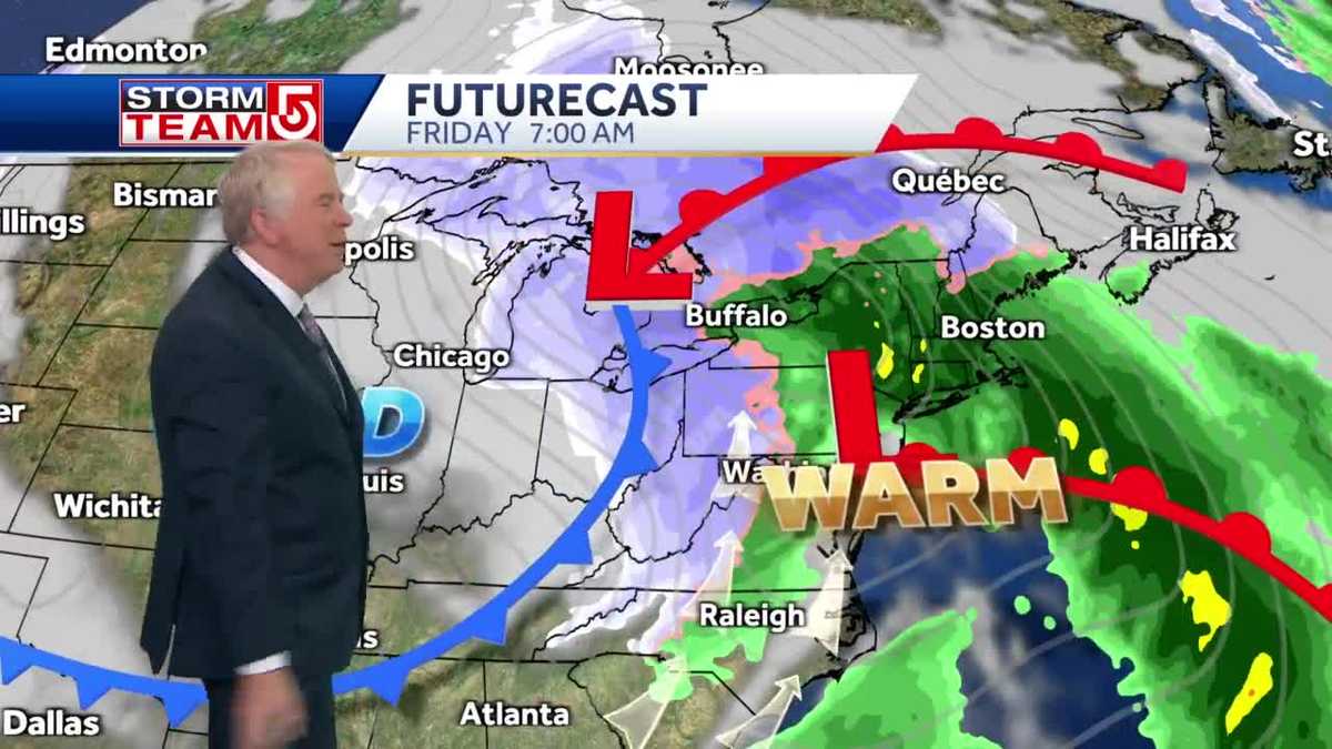Video: Timeline for heavy rain, wicked winds from storm