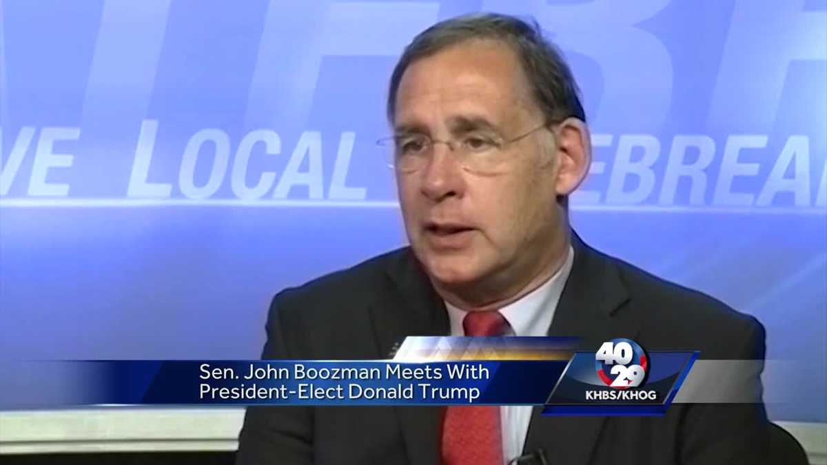 Sen. Boozman meets with President-elect Trump
