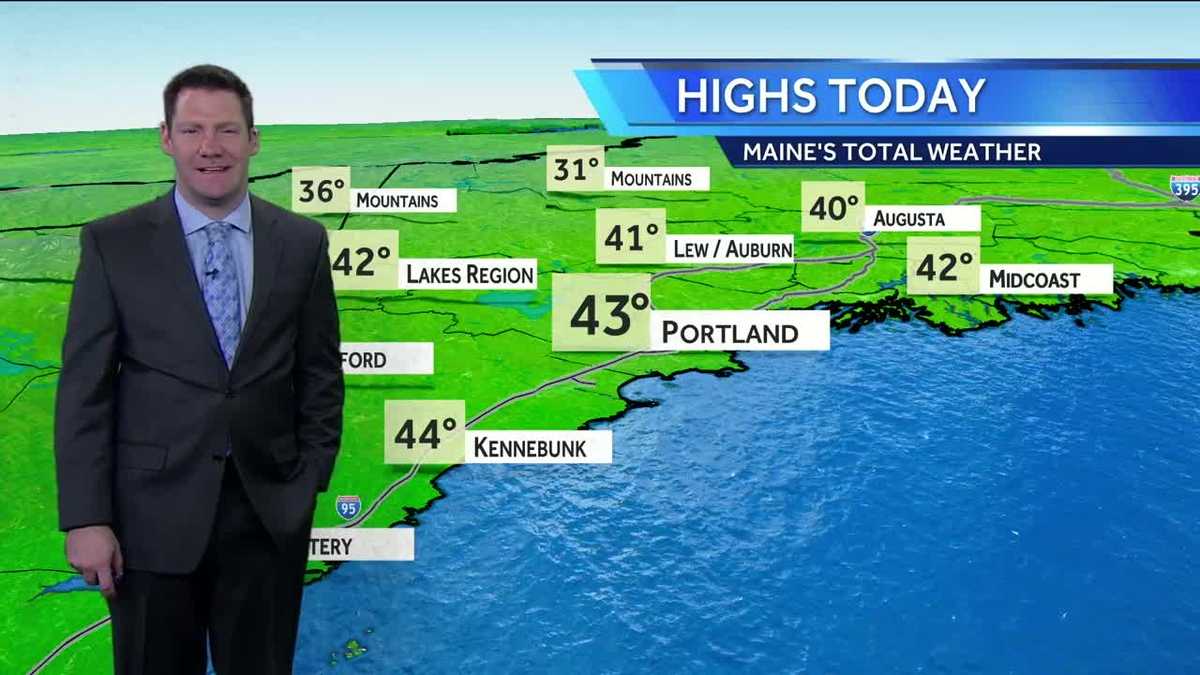 Ted's Monday Morning Weather Forecast