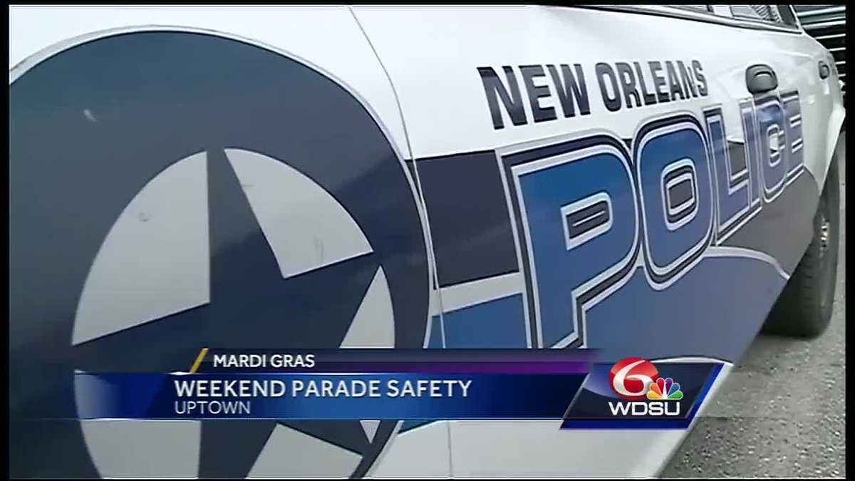 NOPD officers get into high gear to help secure parades across New Orleans