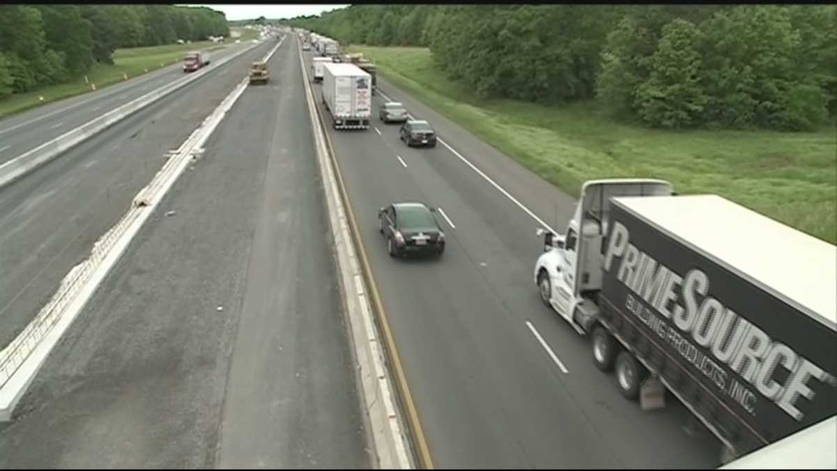 Interstate 40 slow due to tornado damage