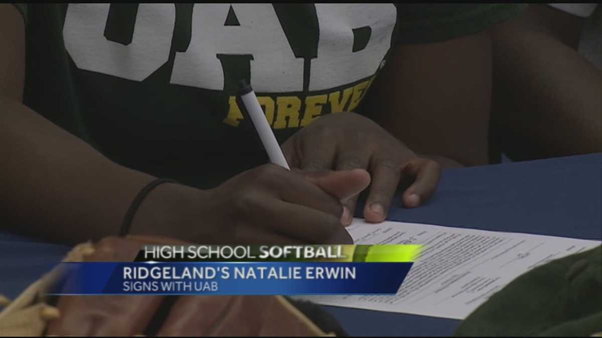 Ridgeland's Erwin signs with UAB