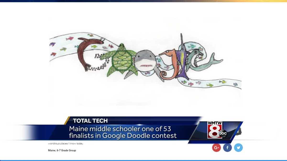 Young Mainer one of 53 Google Doodle finalists