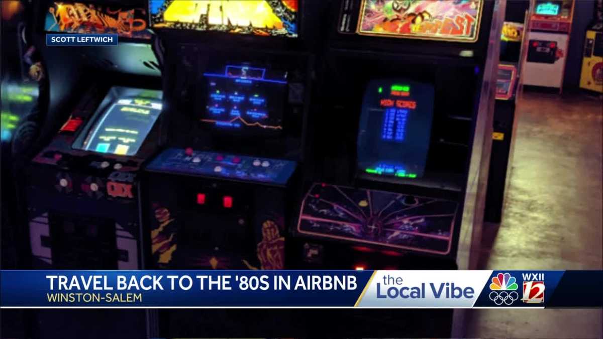 Winston-Salem: 1980s arcade-themed Airbnb now open