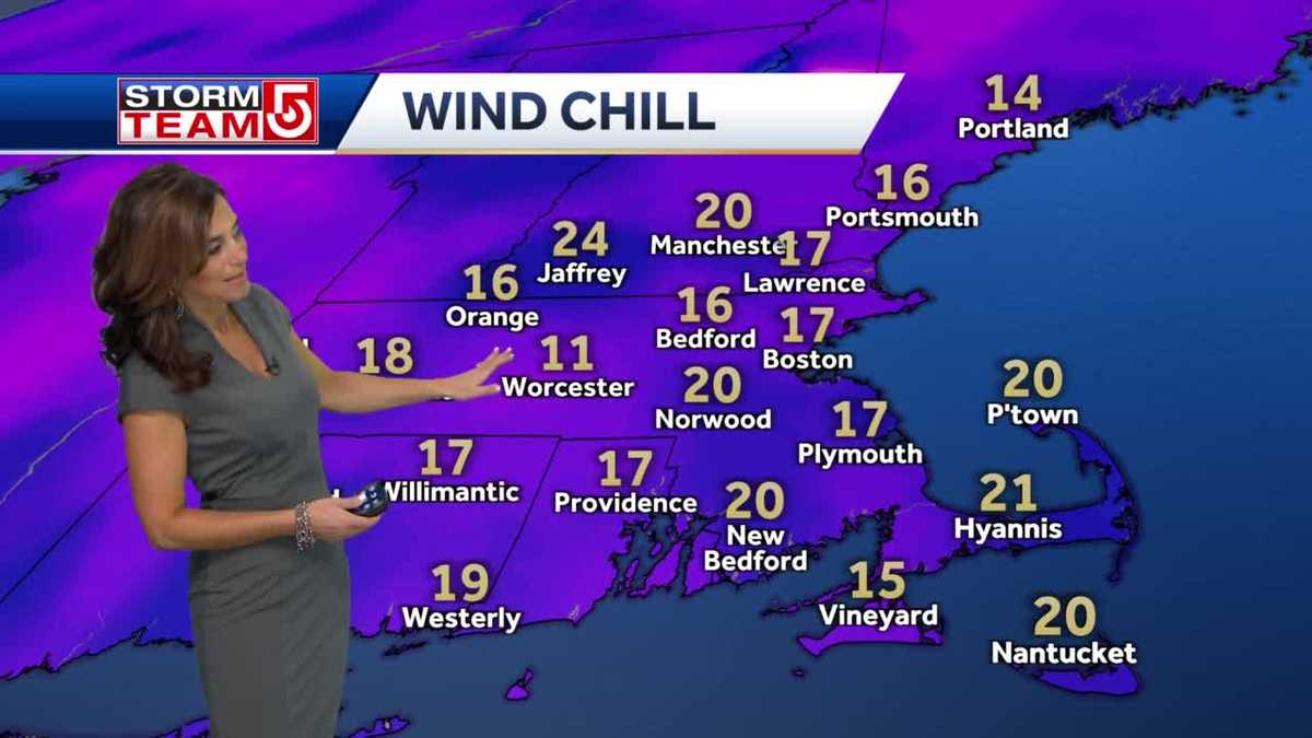 Video: Coldest morning since middle of March