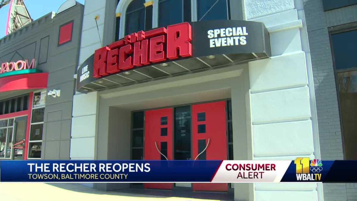 The Recher reopens in Towson!