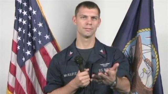 Holiday Hello: Timothy McAuliffe (Navy)