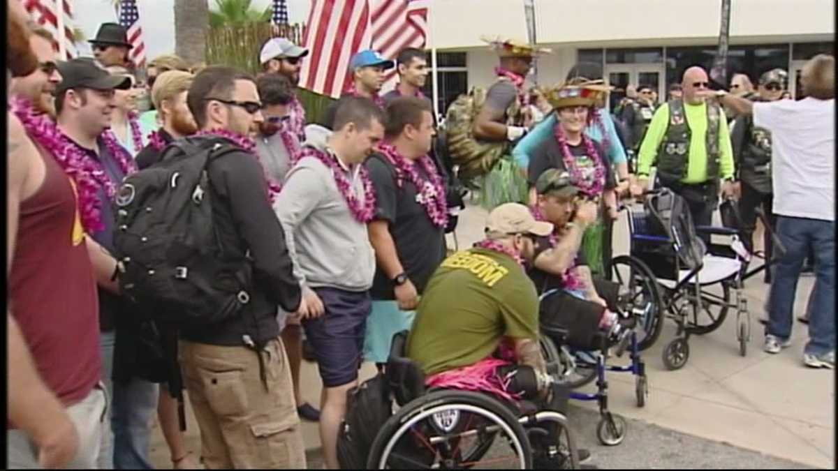 Wounded soldiers return to Santa Cruz for Operation Surf
