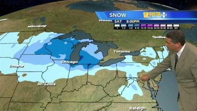 Tony: Rain-sleet-snow mix possible Friday afternoon