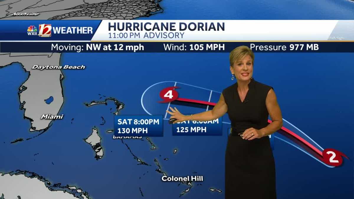 WATCH: Dorian may become major hurricane Friday