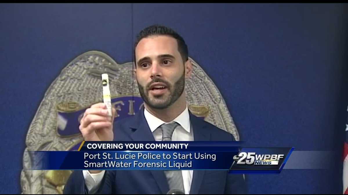 Port St. Lucie police to start using Smartwater forensic liquid
