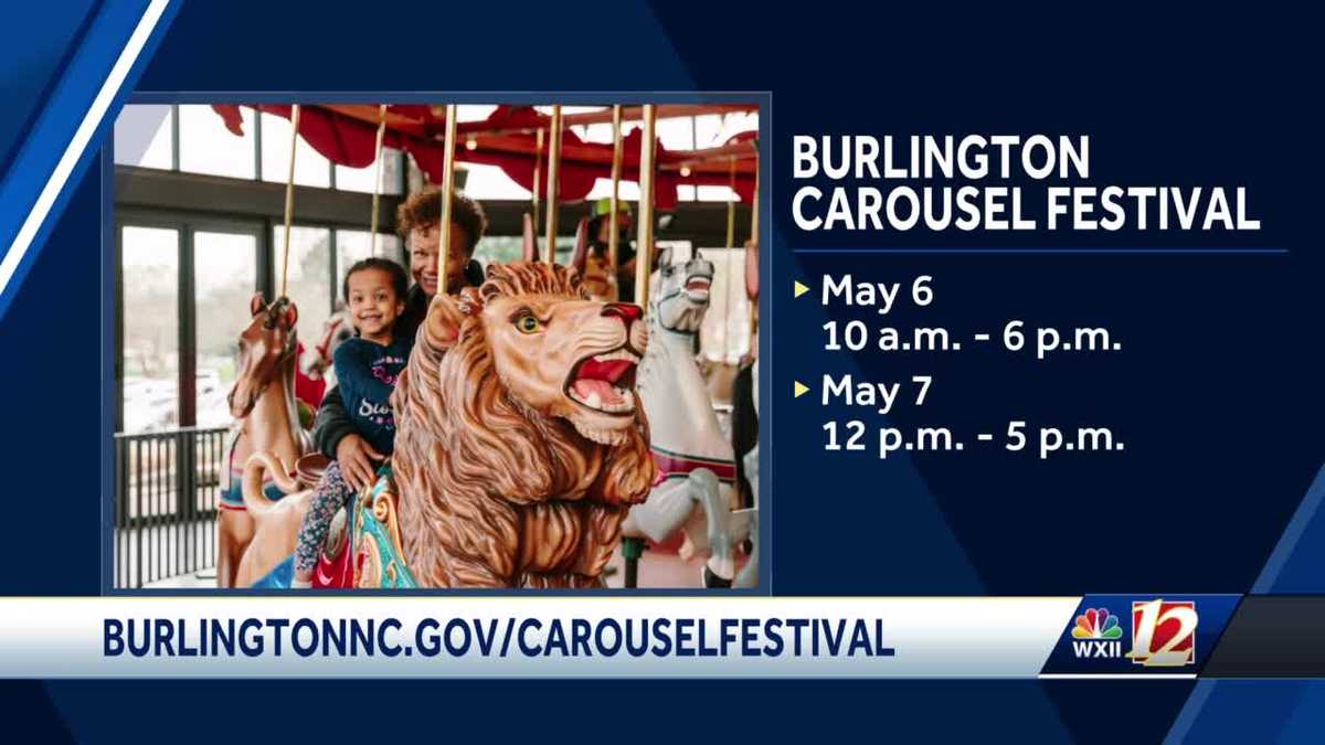 City of Burlington hosts Carousel Festival