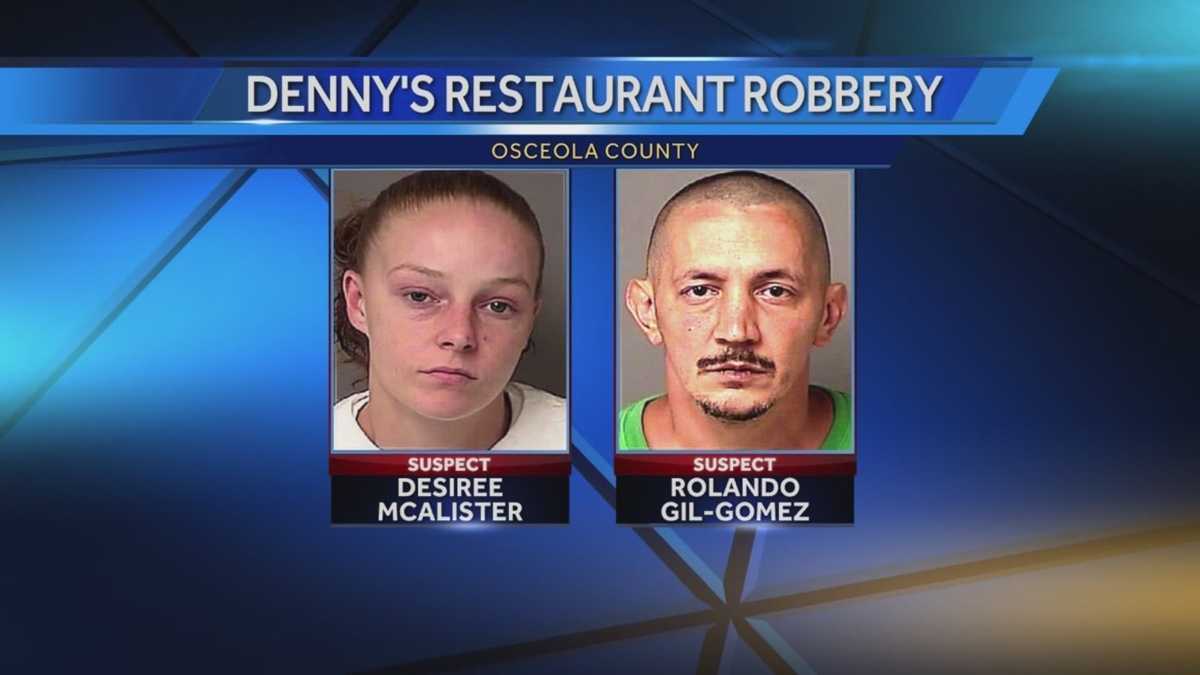 Video shows armed robbery at local Denny's restaurant