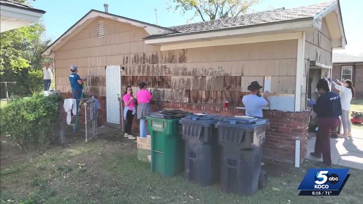 Oklahoma City veteran receives home repairs from local nonprofit