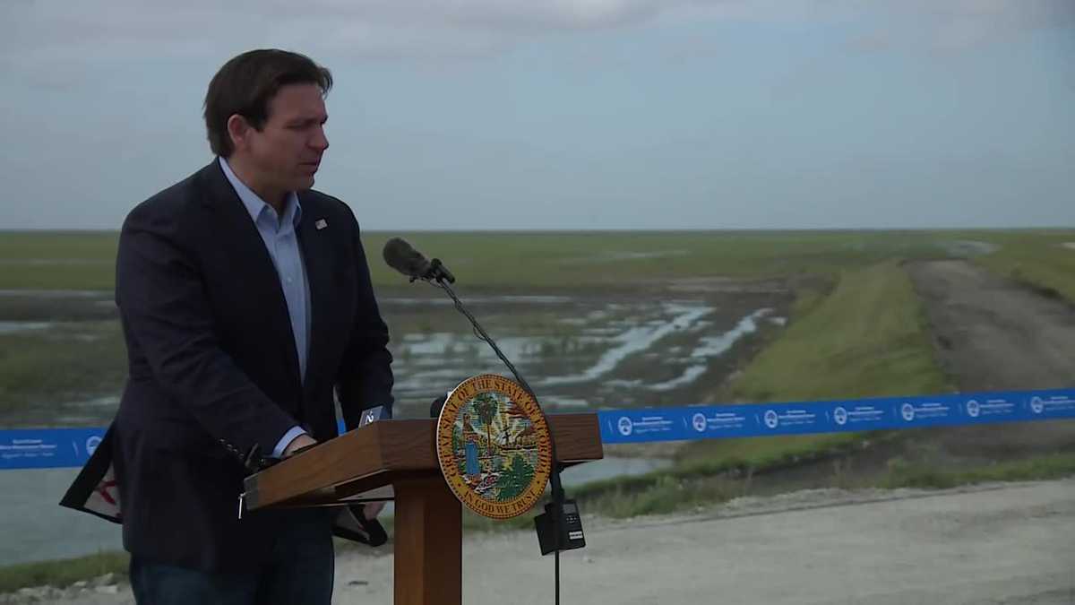 DeSantis announces major milestone in Everglades Restoration Project
