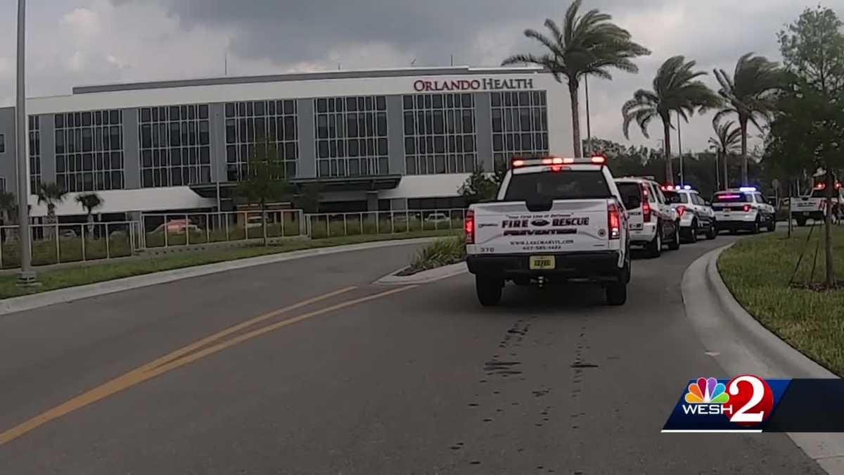 First responders honor healthcare workers with caravan in Lake Mary
