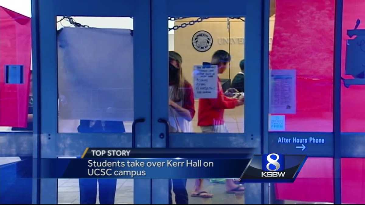 UC Santa Cruz students takeover building