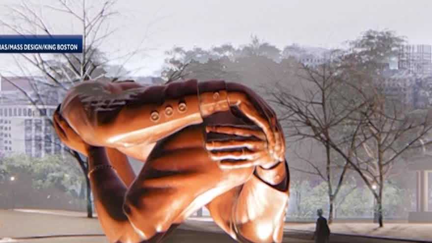 Boston breaks ground on Martin Luther King Jr. 'The Embrace' memorial