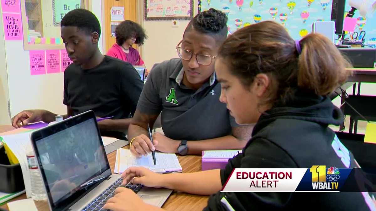 Maryland students are taking SAT test