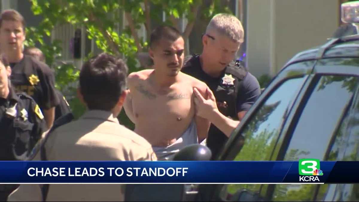 Man Arrested After Chase Standoff In Sacramento