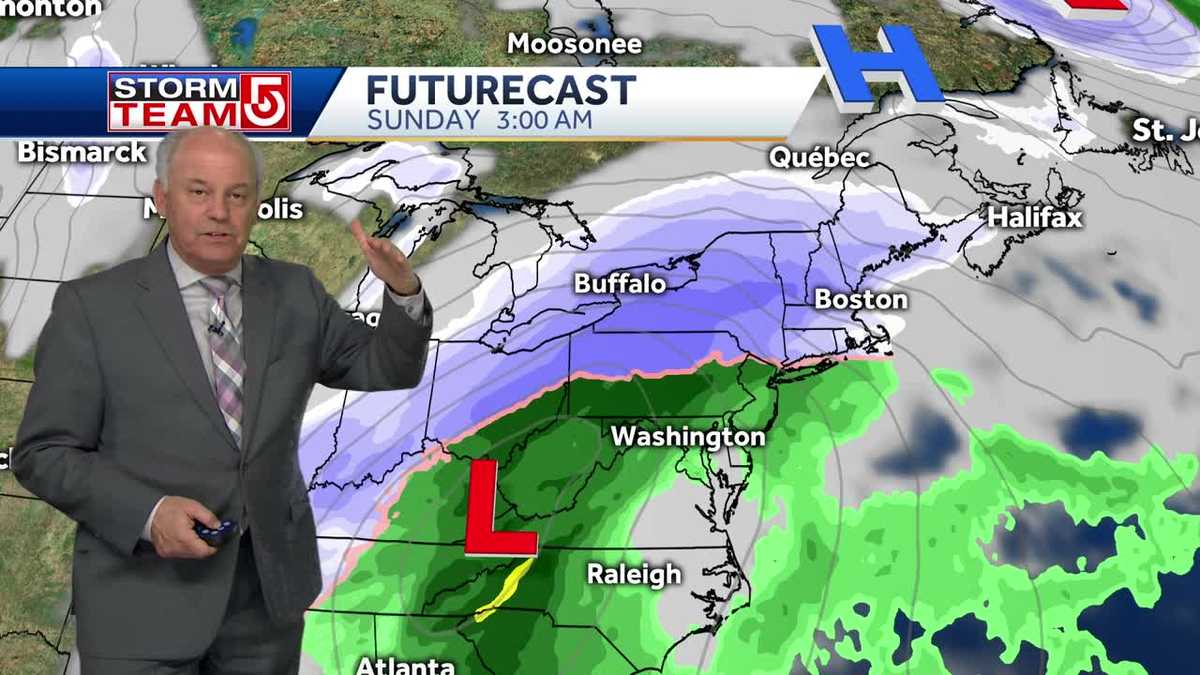 Video: Light snow Friday followed by bigger weekend storm