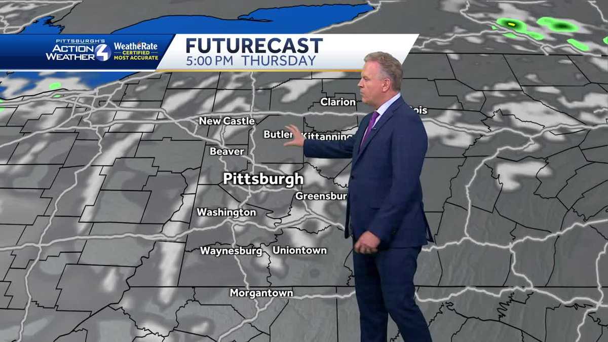 80's on Thursday, Showers Friday PM Into Saturday AM