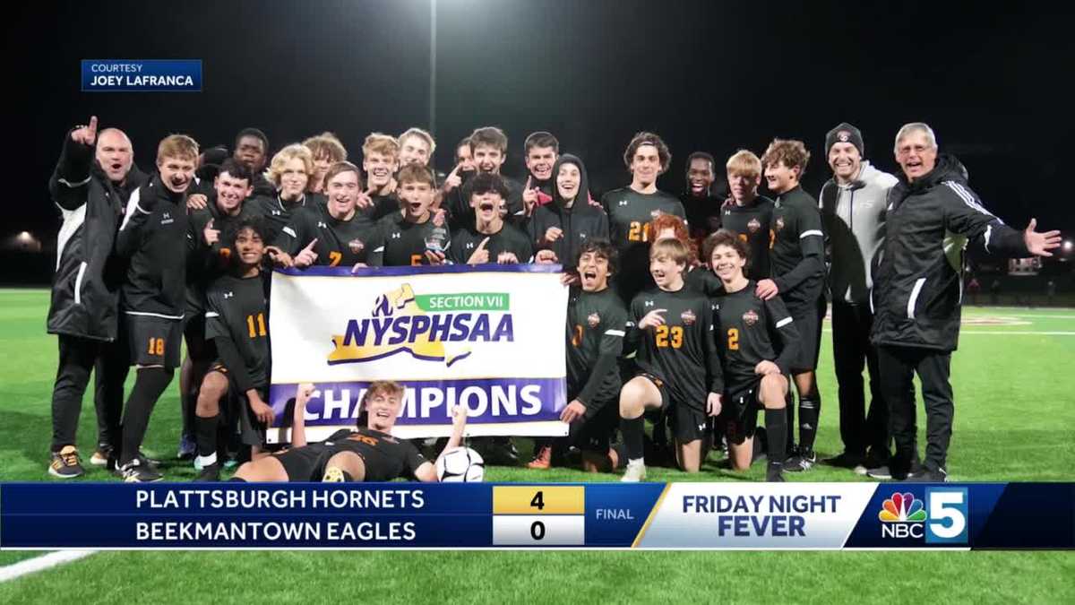 Plattsburgh High School boys soccer shuts out Beekmantown 4-0 in Class ...
