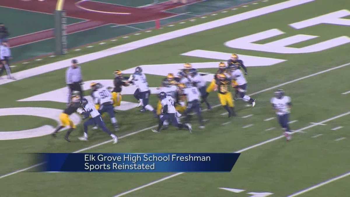 Elk Grove high schools reinstate freshman sports teams