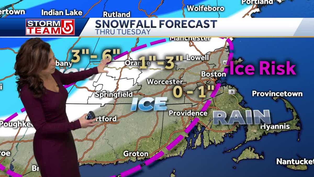 Video: Icy, wintry mix moving in tonight, tomorrow