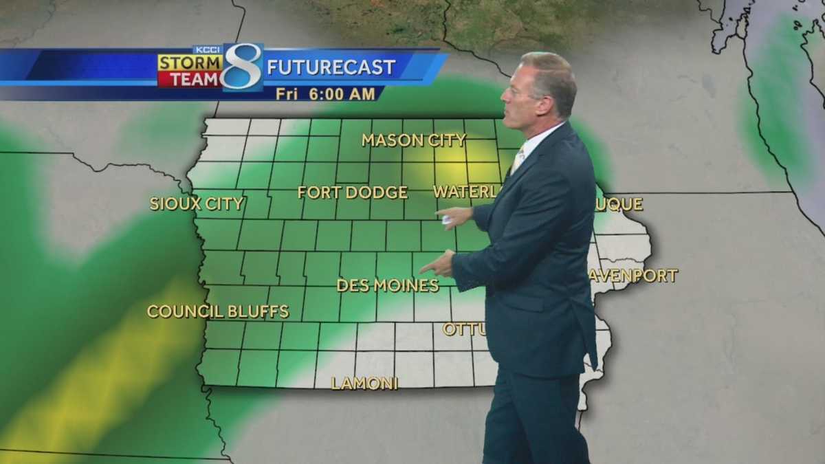 KCCI 8 video weather forecast