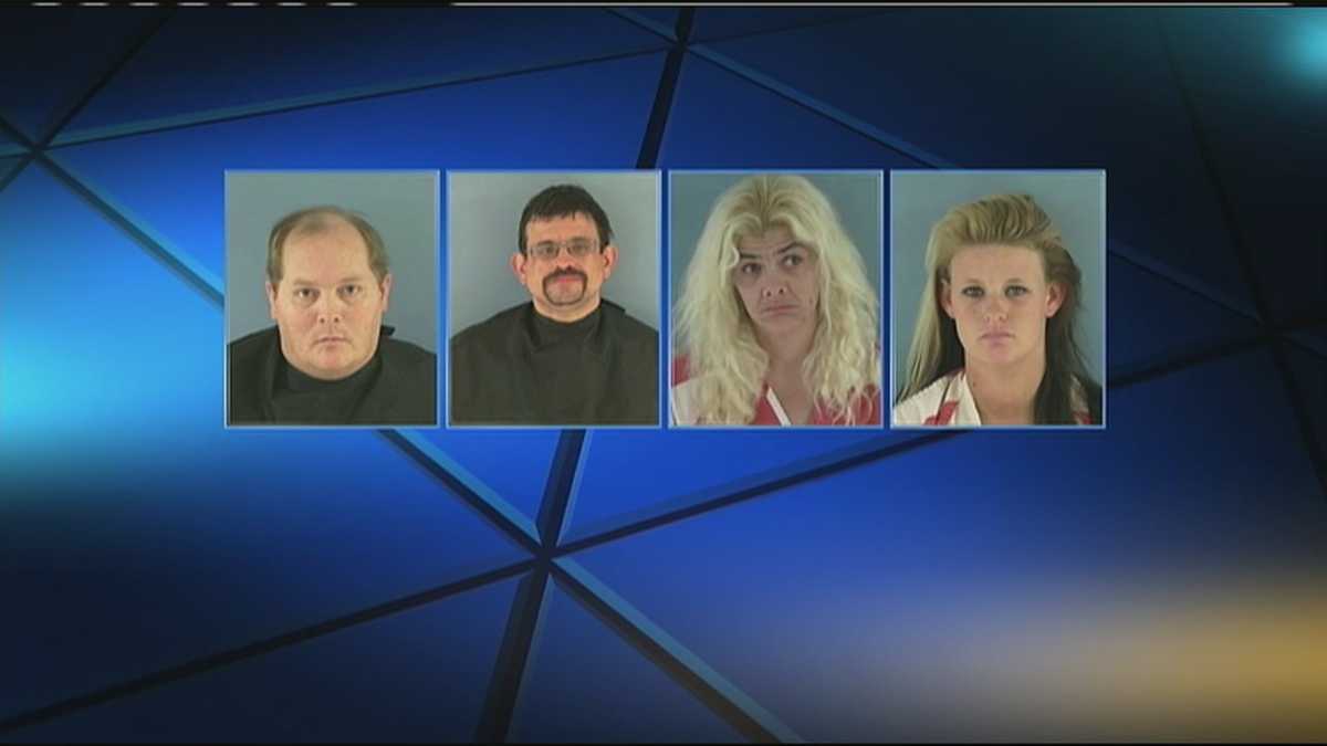 Meth lab bust yields 4 arrests; child taken out of home