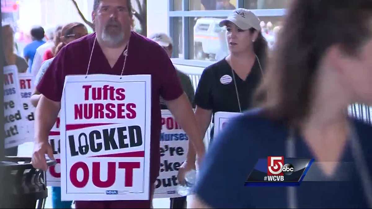 Nurses trying to return to work after strike are locked out