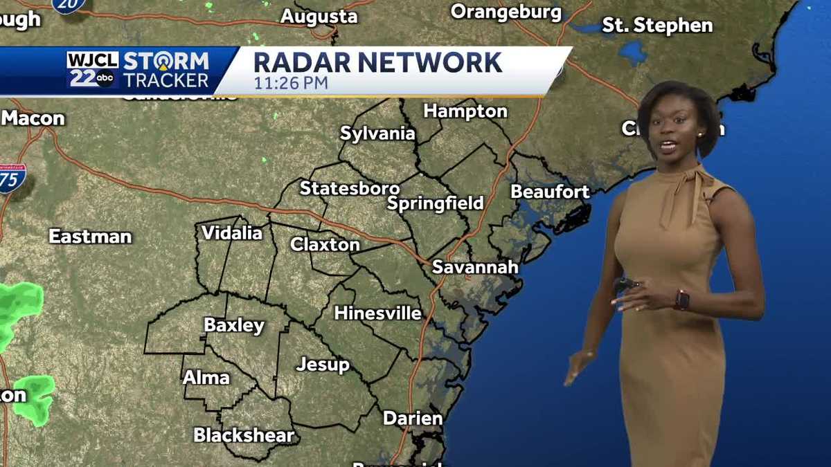 Spotty storms for Sunday