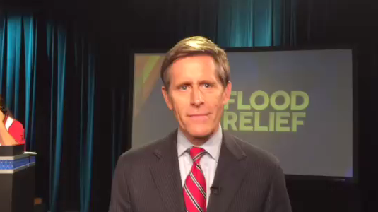 Geoff Hart gives update on '4 Flood Relief' telethon
