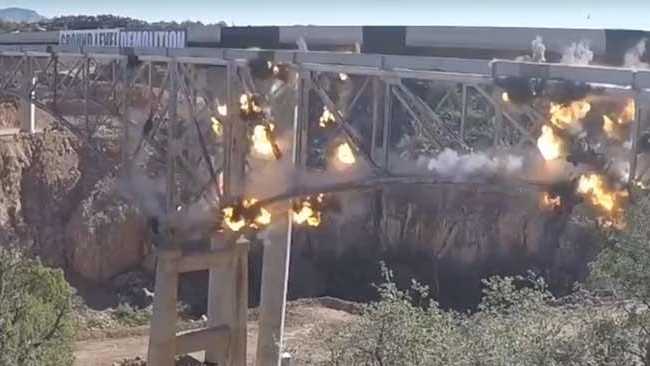 Watch a Bridge Demolished in Arizona