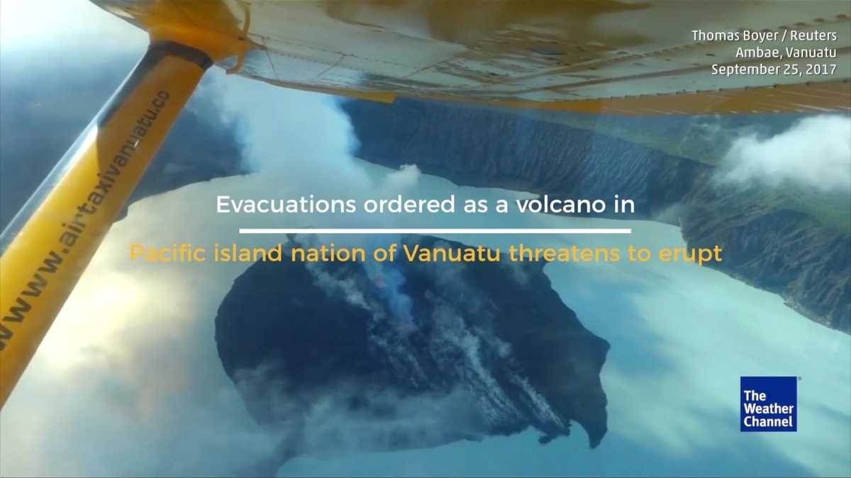 Vanuatu Volcano Ready to Blow