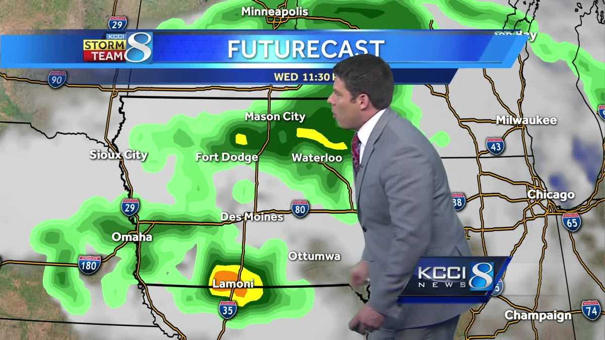 Videocast: Rainy weather returns to central Iowa